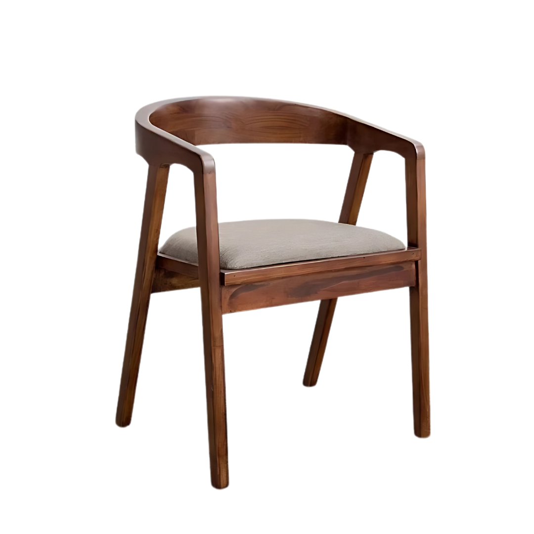 Crescent dining chair - Wood Export